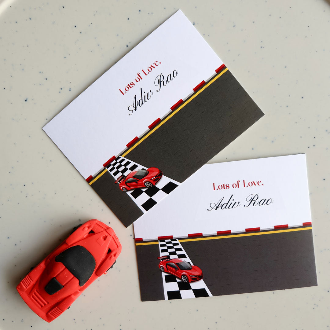 Race Track Set of Gift Tags – Cuckoo & Crow