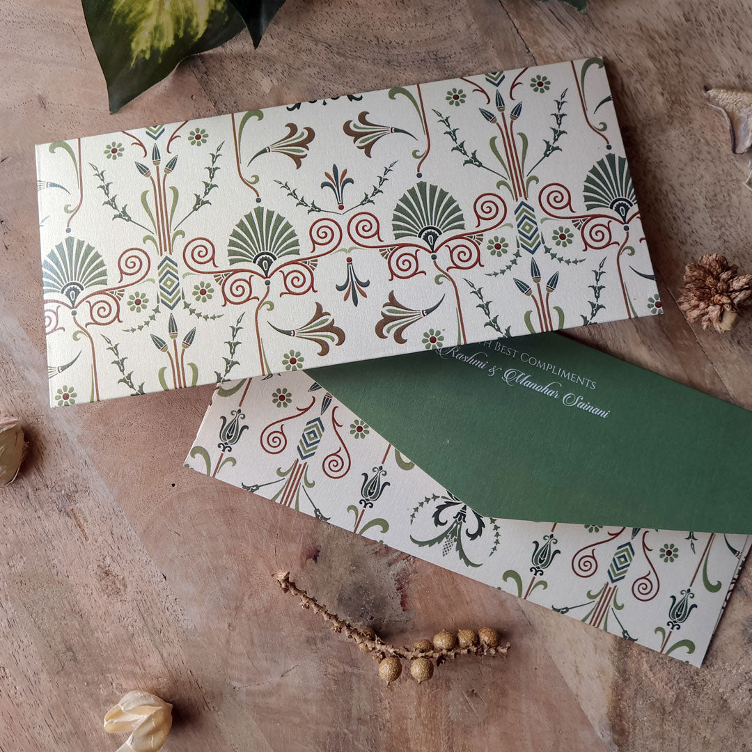 Tribal Art Set of Money Envelopes – Cuckoo & Crow